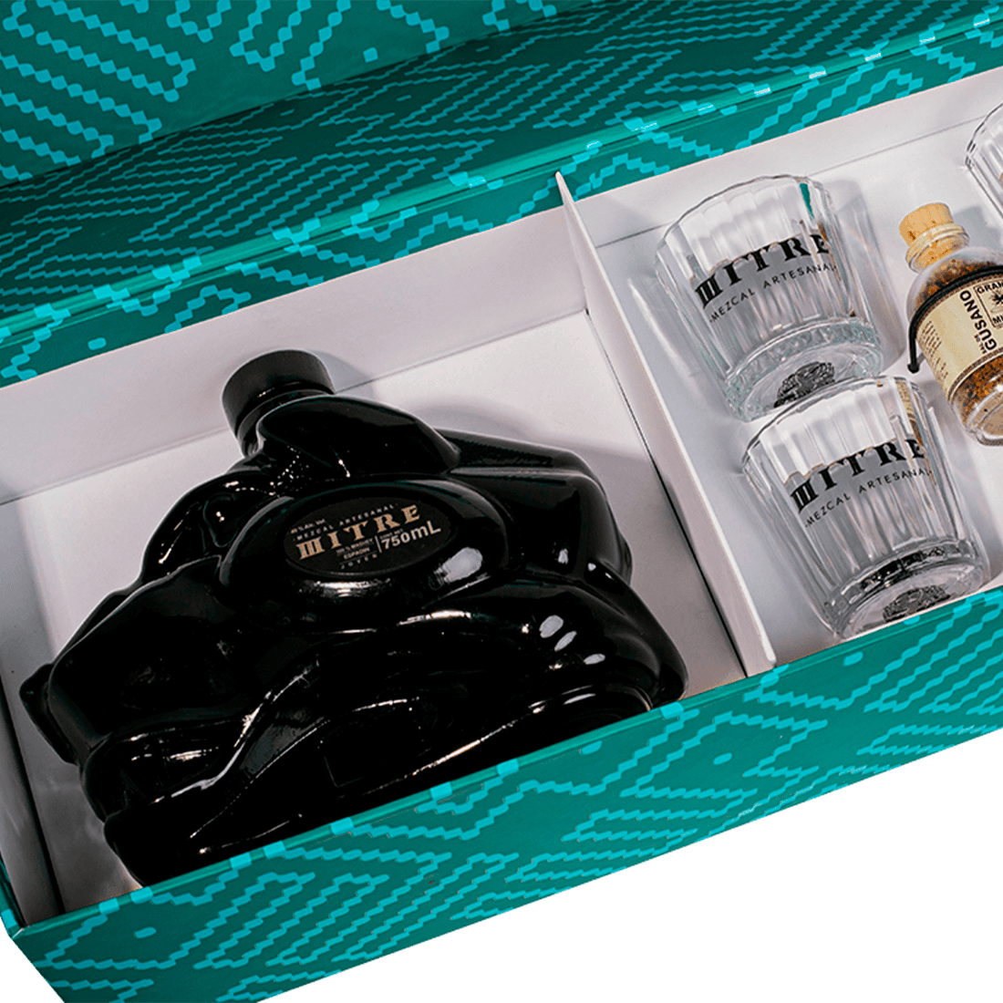 Kit Regalo Corporativo Mitre | Mezcal Premium + Accesorios – Mezcal Mitre